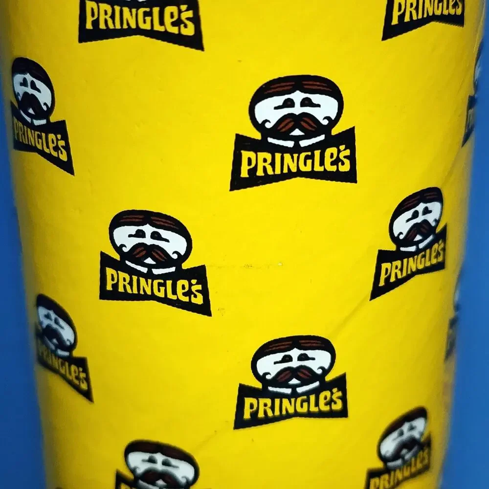 Pringles | Other | Pringles Can Yellow Extra Rippled Original Big Head ...